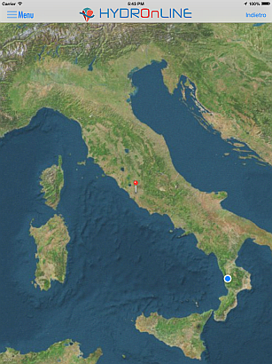 Home Idrologia Servizi Software My Hydronline